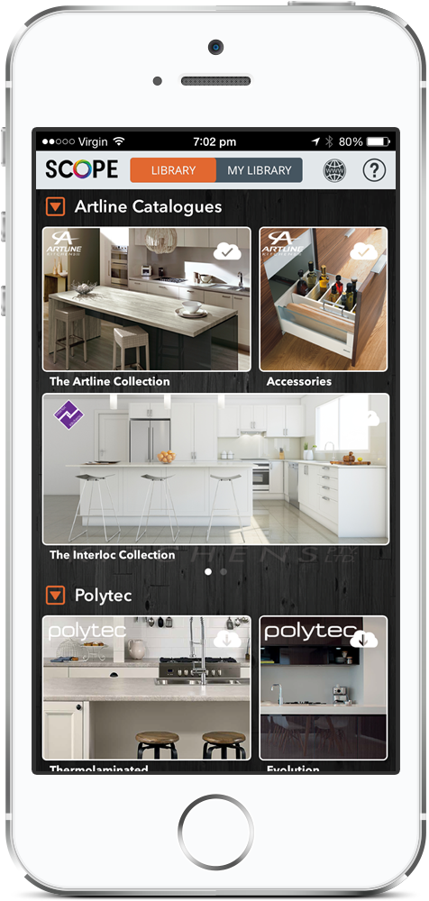 Scope Library by Artline Kitchens