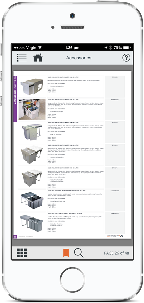 Scope Library by Artline Kitchens